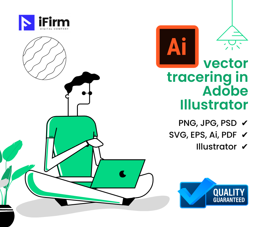 Logo of Afbeelding Professionele handmatige vector tracering in Adobe Illustrator (PNG, JPG, PSD ...